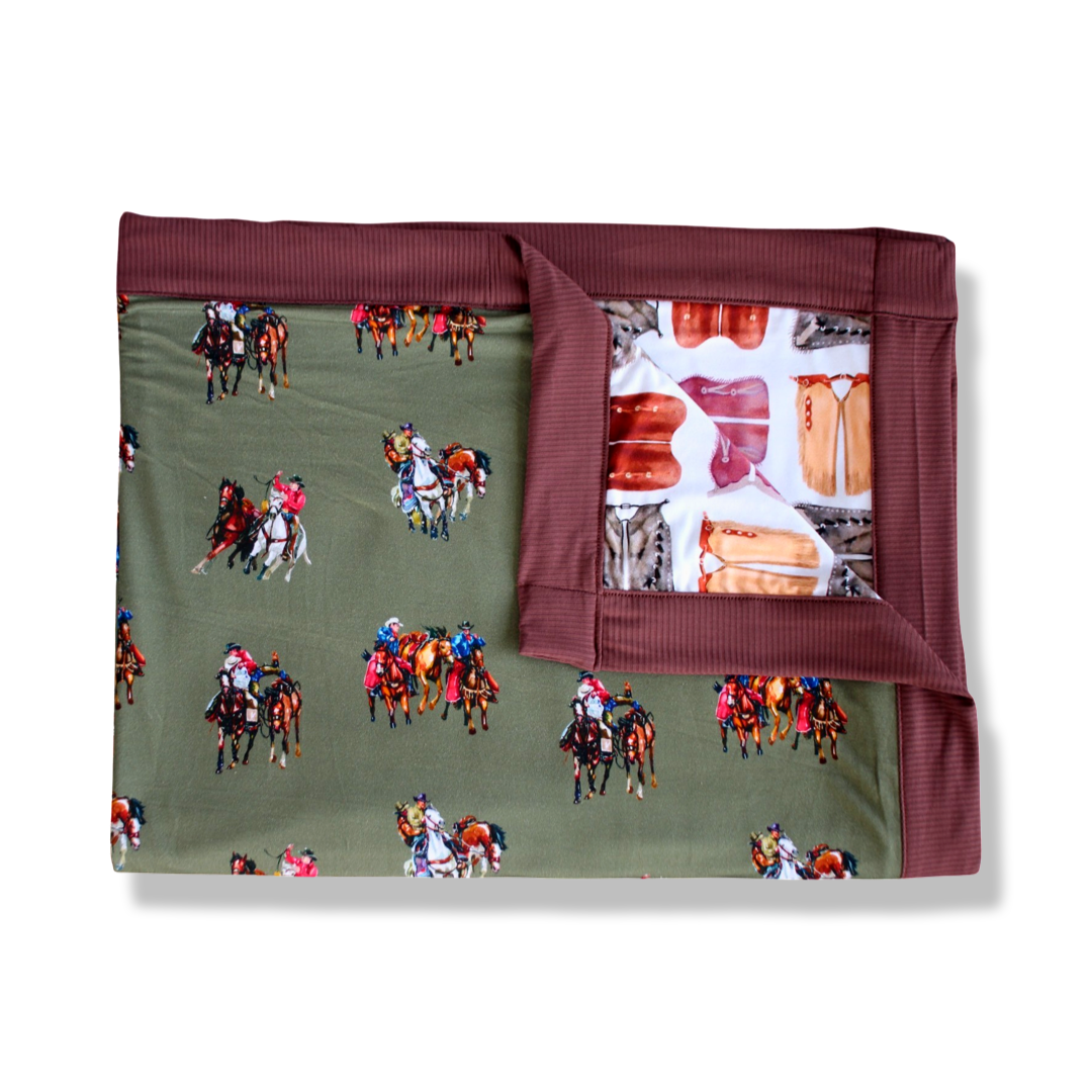 Waco + Chaps Yearling Blanket