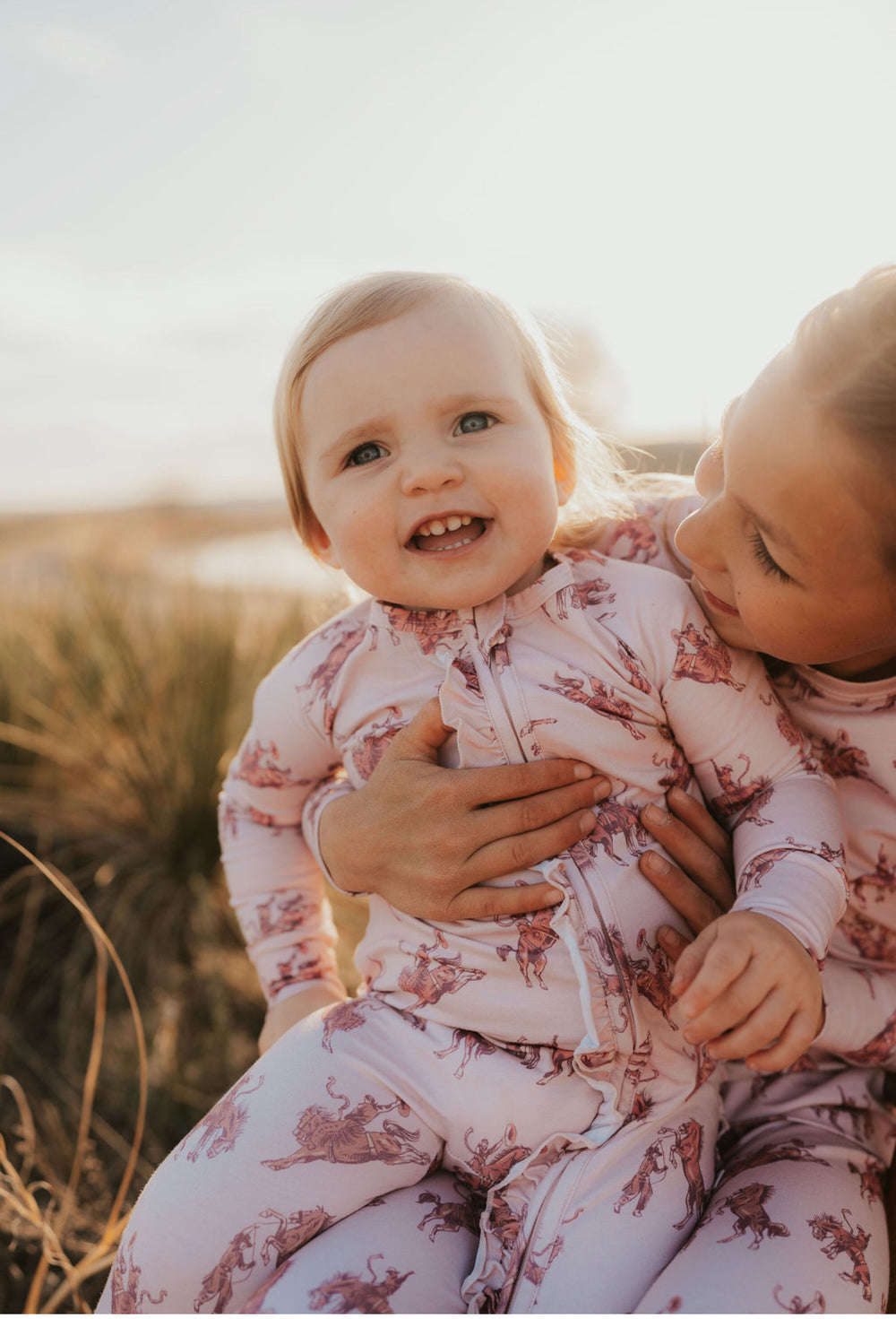 Western baby bamboo pajamas and accessories