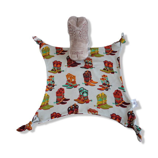 Wright + Levi Cowboy Boot Plush Lovey – BuckarooBabyco
