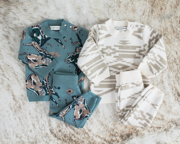 Sugar Land Southwest Sweater Legging Set – BuckarooBabyco